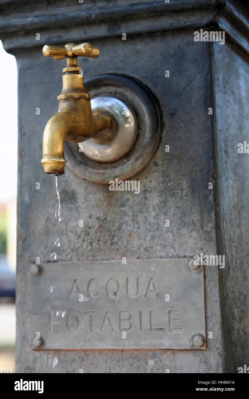 Ancient tap hi-res stock photography and images - Alamy