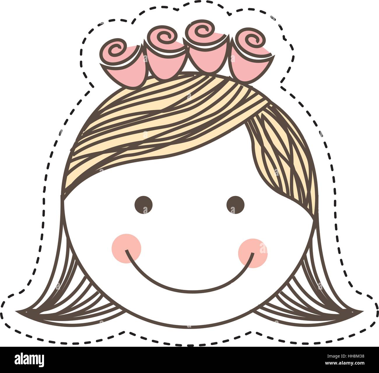 Newly married woman character vector hi-res stock photography and ...