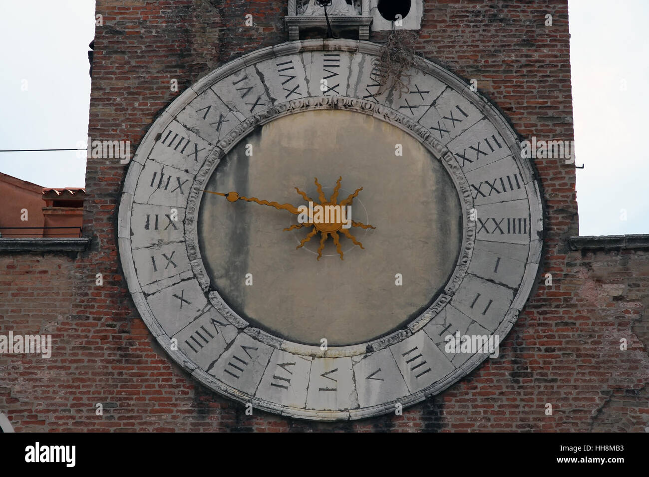 Ancient astrology clock. Ancient astronomy clock Stock Photo - Alamy