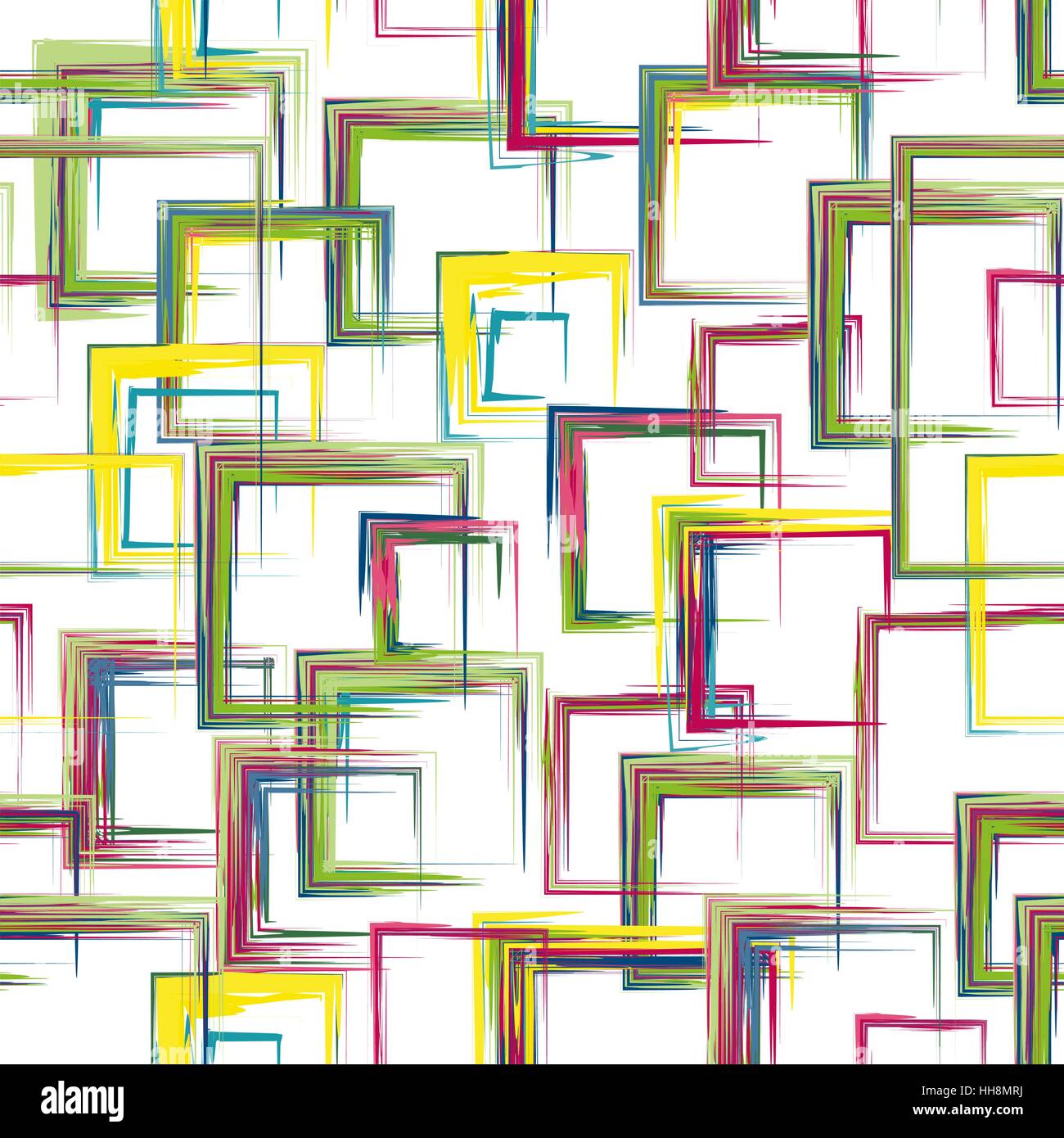 Vector squares pattern. Abstract geometric pattern background with ...