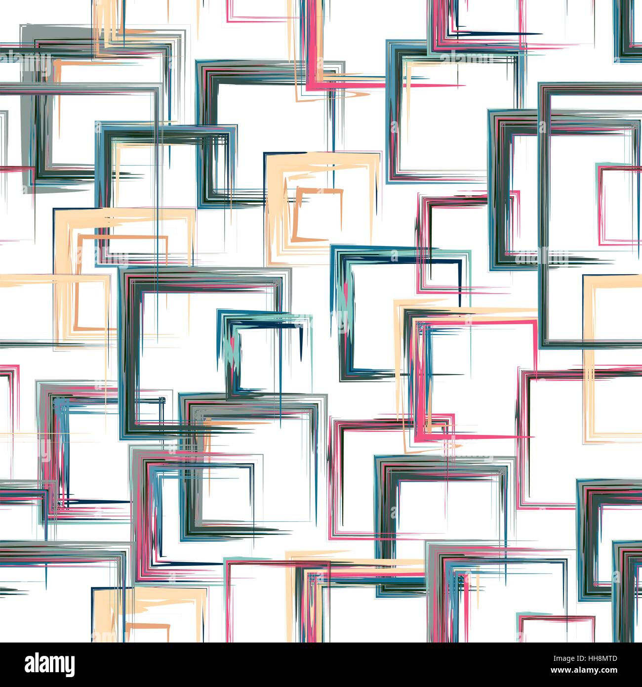 Vector squares pattern. Abstract geometric pattern background with ...