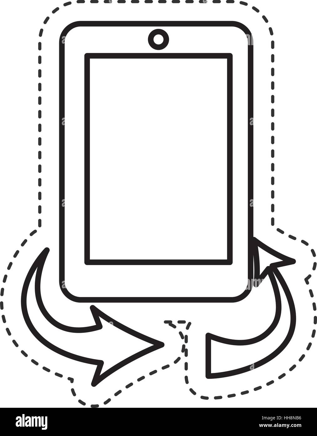 rotate screen option icon vector illustration design Stock Vector Image ...