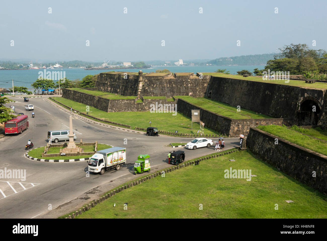Main Gate and ramparts of Galle Fort, Galle, Sri Lanka Stock Photo - Alamy