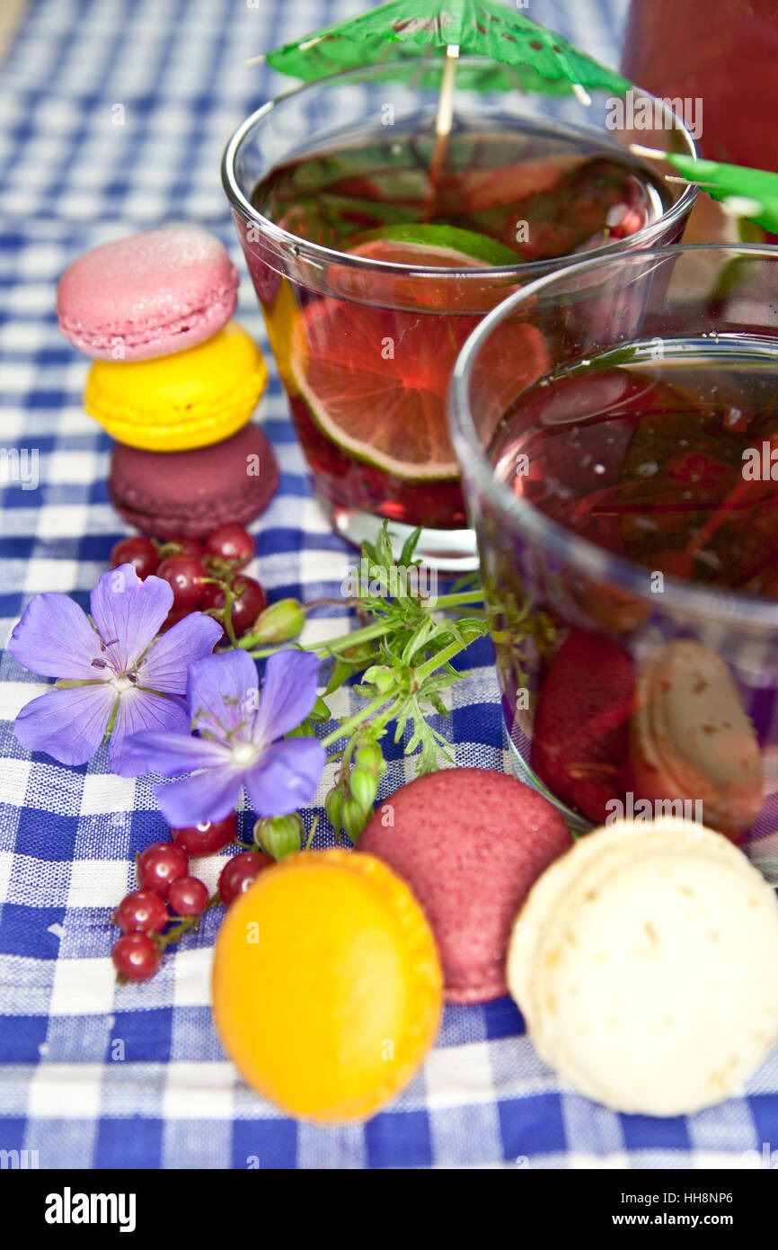 pastry, juice, black currants, fruit cup, lime, glass, chalice, tumbler ...