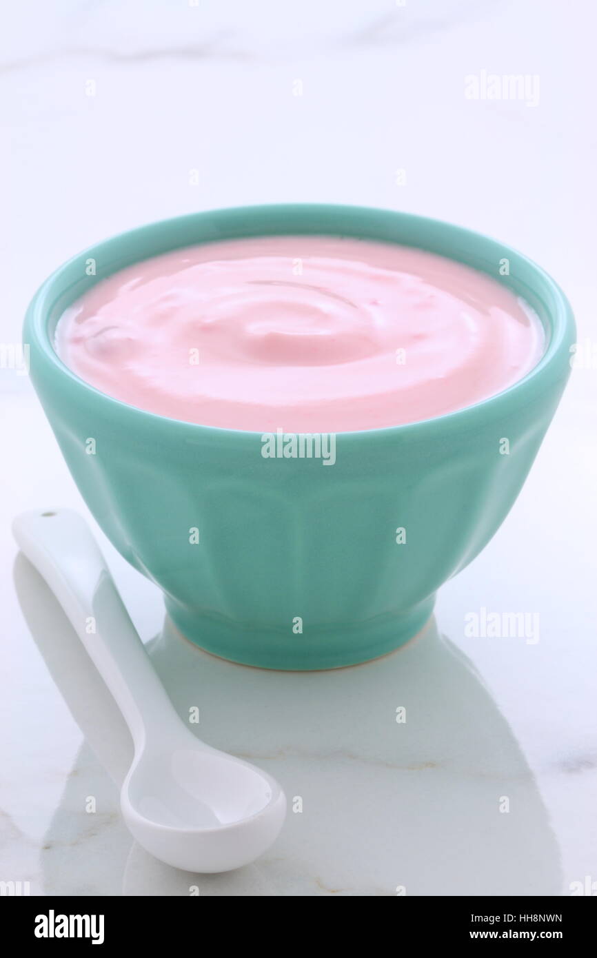 Delicious french custard-style yogurt with all the fruit mixed inside ...