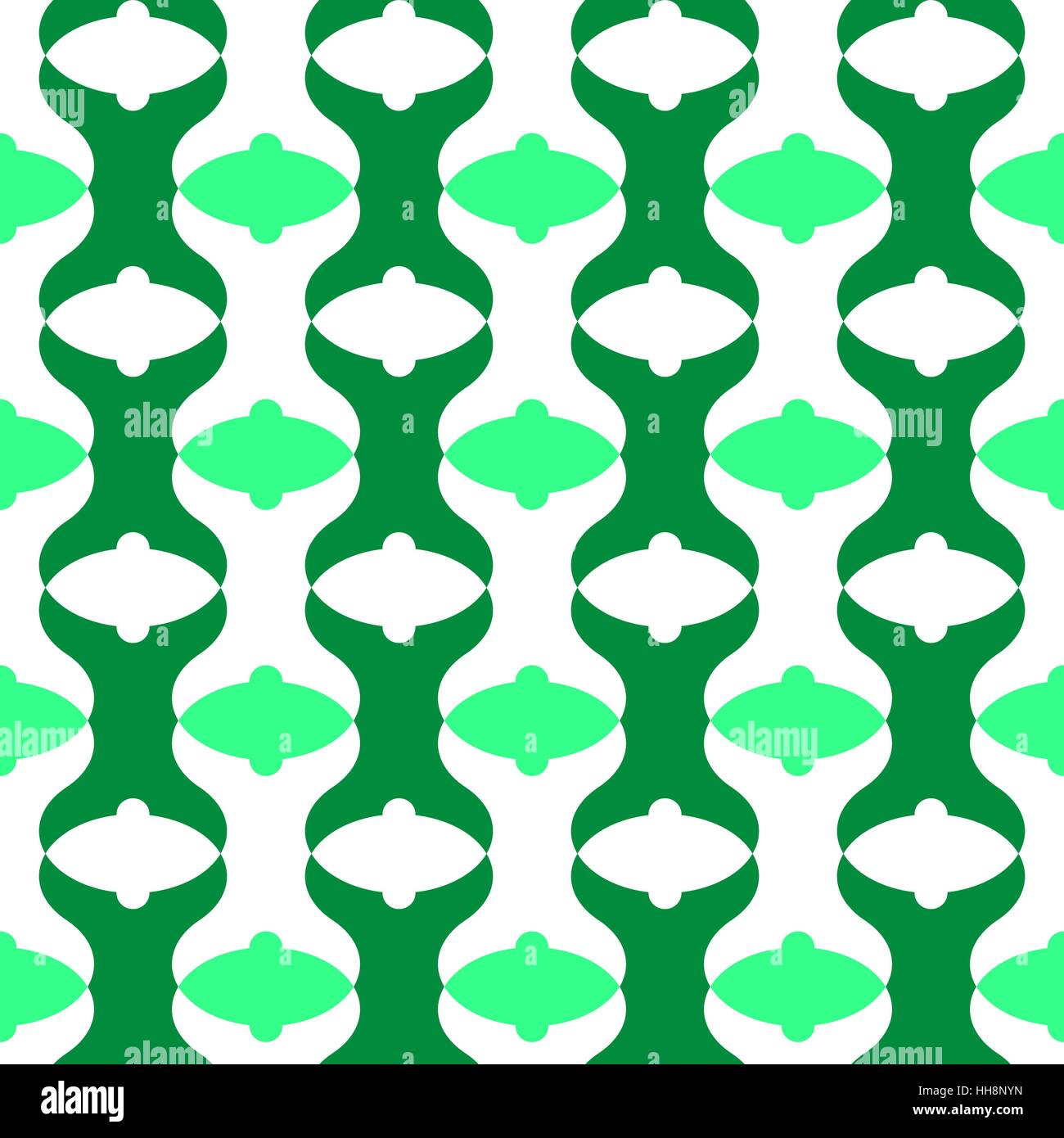 Double fish tail / odd shaped tessellation pattern - vector tile ...