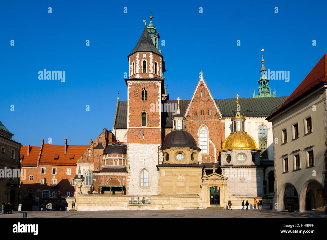 Famous landmark Wawel castle Stock Photo - Alamy