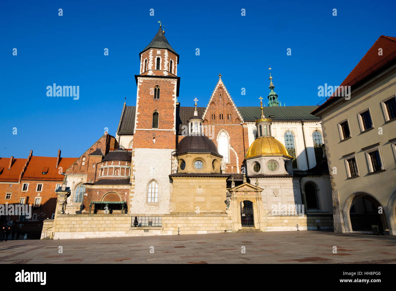 Famous landmark Wawel castle Stock Photo - Alamy