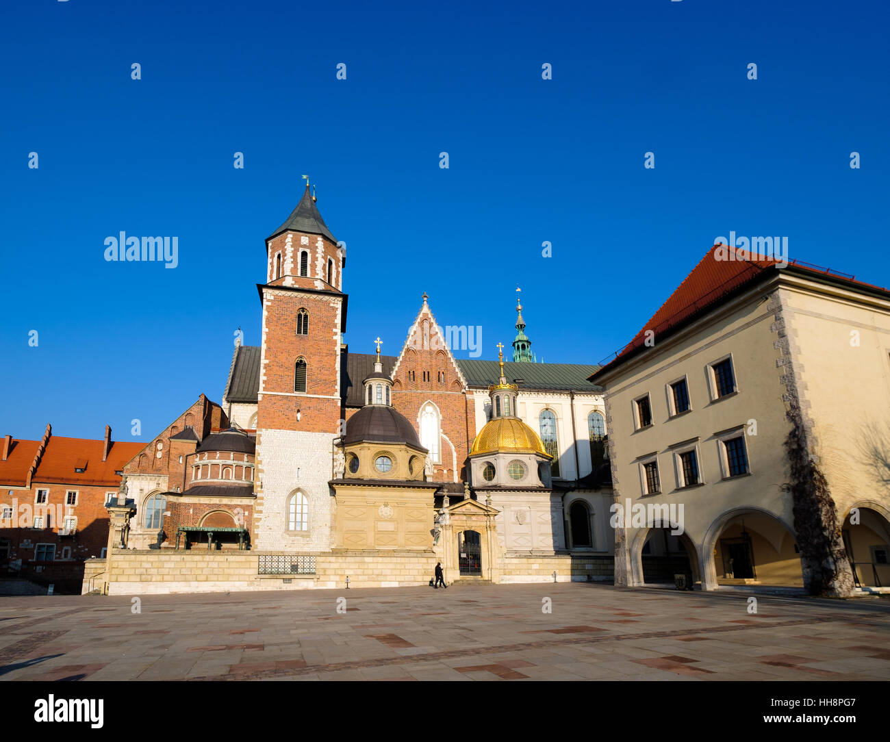 Famous landmark Wawel castle Stock Photo - Alamy