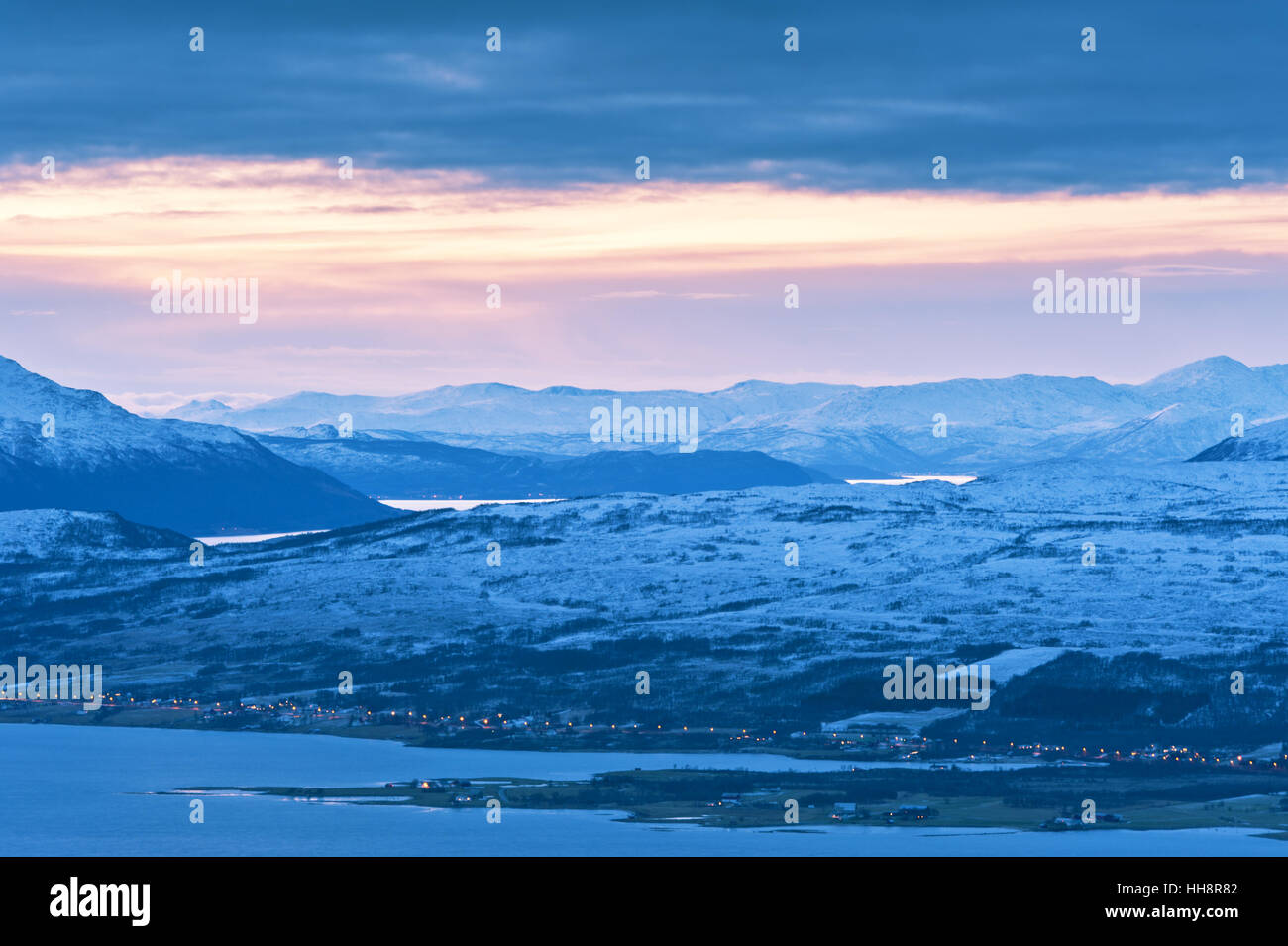 blue, beautiful, beauteously, nice, colour, horizon, winter, cold ...