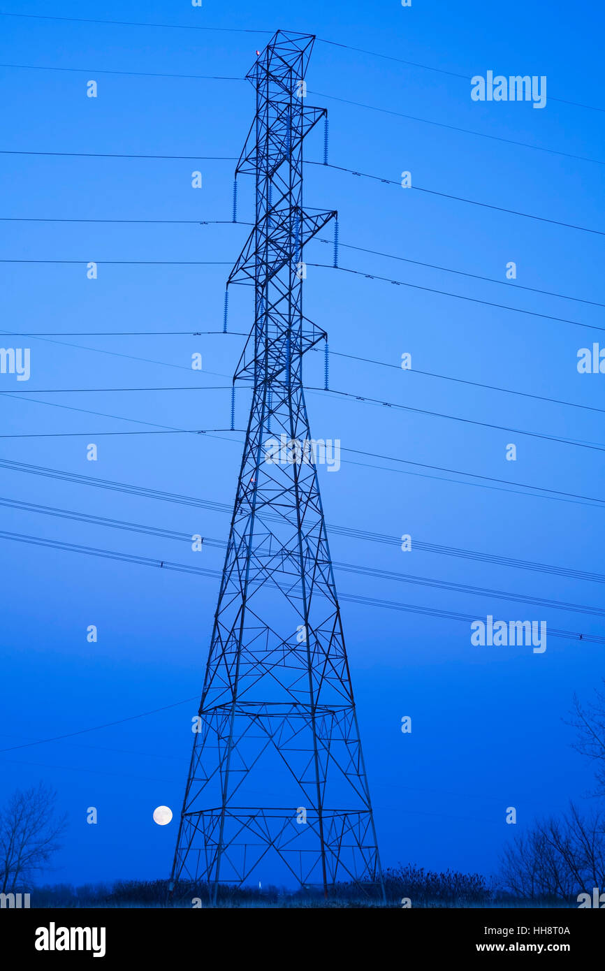 Hydro electricity transmission tower hi-res stock photography and ...