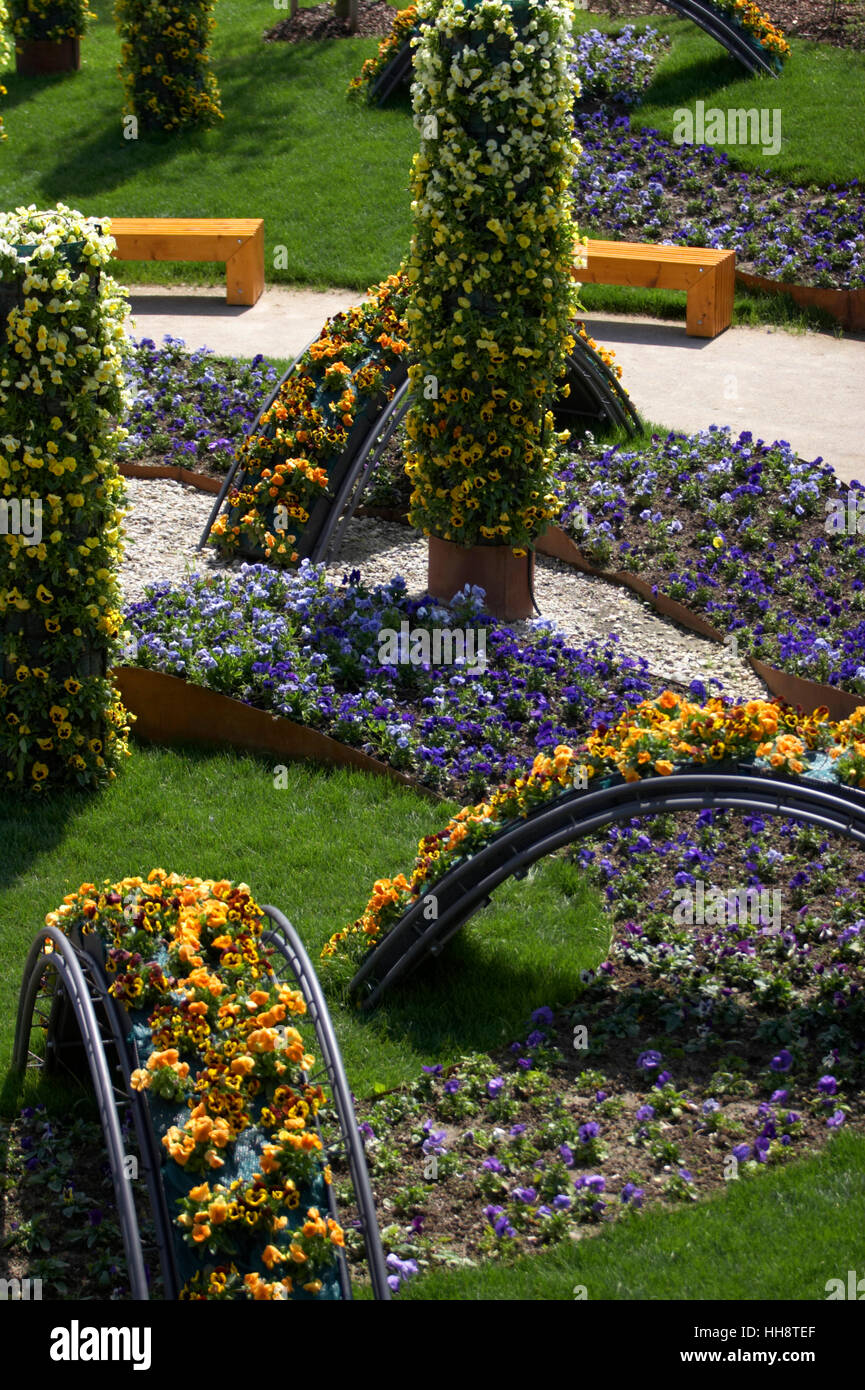 Gardening Exhibition Voecklabruck 2007, Germany Stock Photo - Alamy