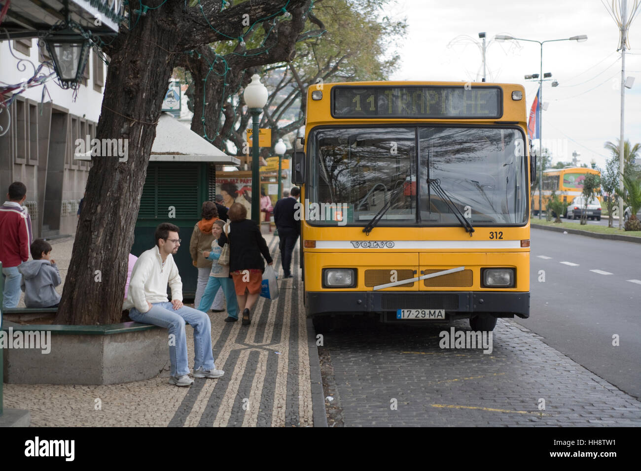 Funchal madeira bus hi-res stock photography and images - Alamy
