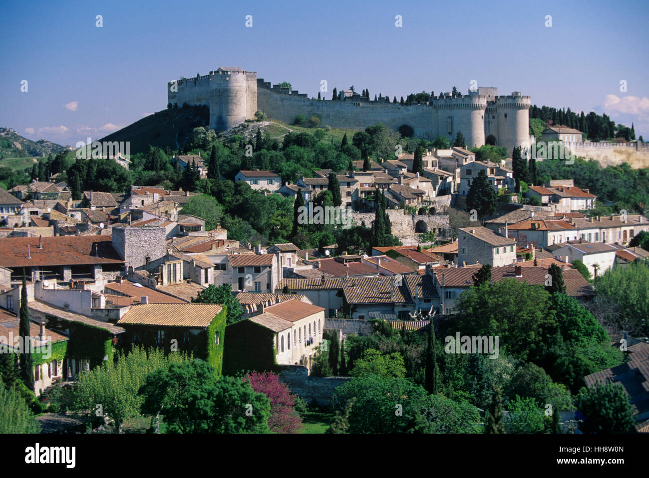 Fort St. Andre, France, Provence, Villeneuve les Avignon Stock Photo ...
