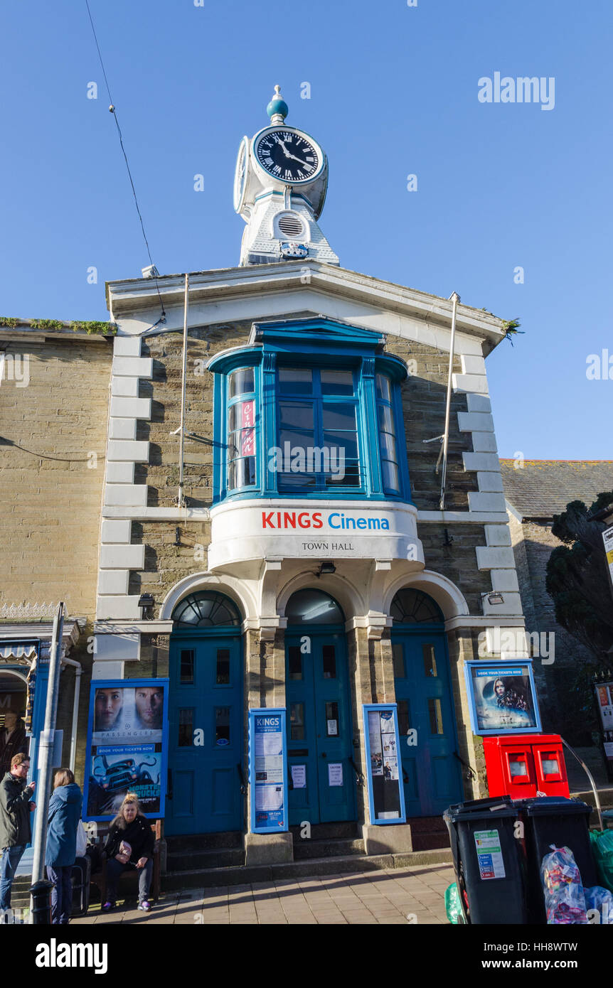 Kings Cinema in Kingsbride, Devon Stock Photo - Alamy