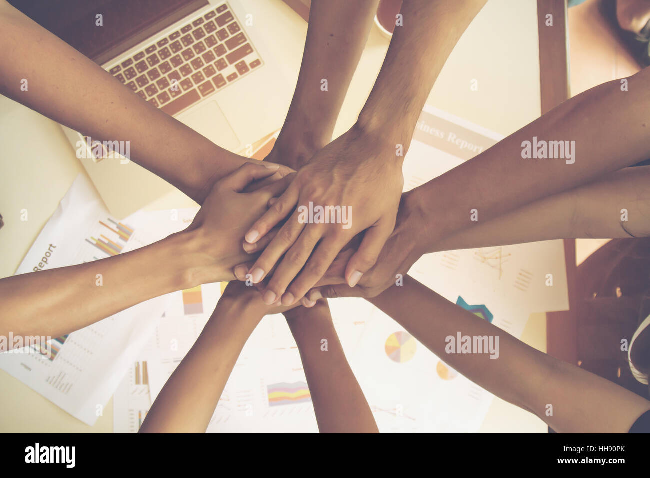 Business work concept Planning, Teamwork for Success organization ...