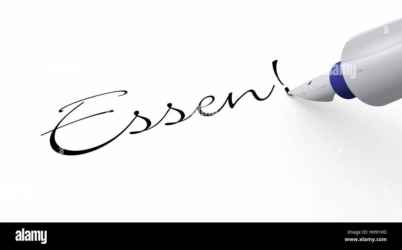 pen concept - eating Stock Photo - Alamy