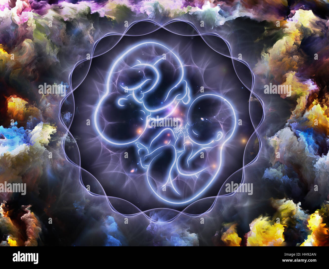 blue, birth, childbirth, parturition, delivery, composition, model ...