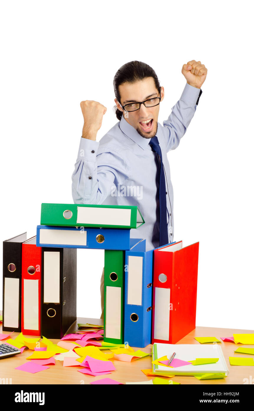 guy, office, career, hand, successful, succesful, job, single, isolated ...
