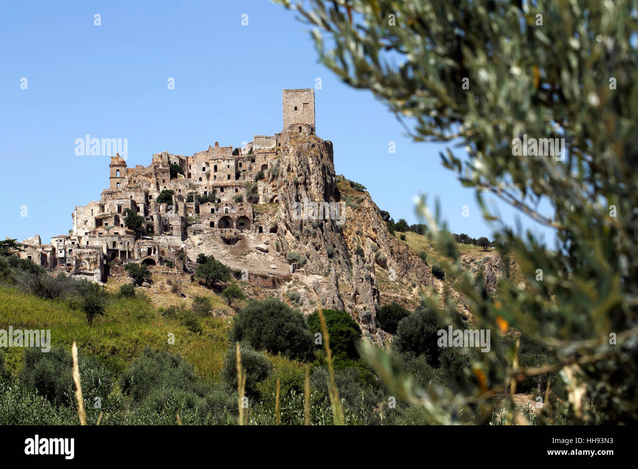 Craco ghost town italy hi-res stock photography and images - Alamy