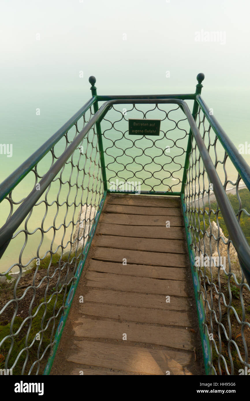 beach, seaside, the beach, seashore, chalking rock, steep coast, ramp ...