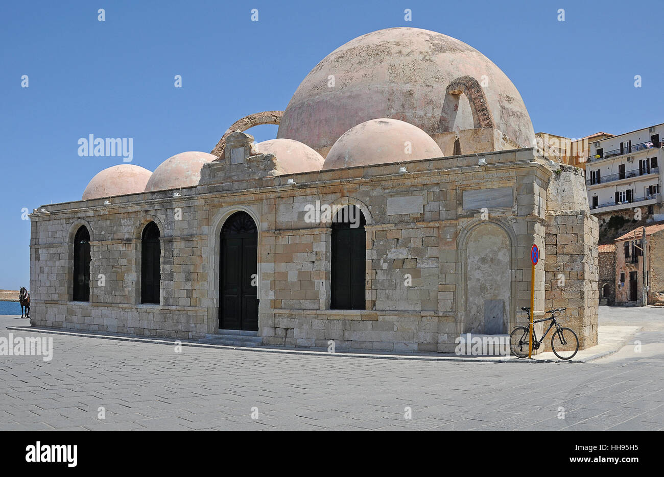 greece, mosque, crete, historical, church, dome, greece, mosque ...