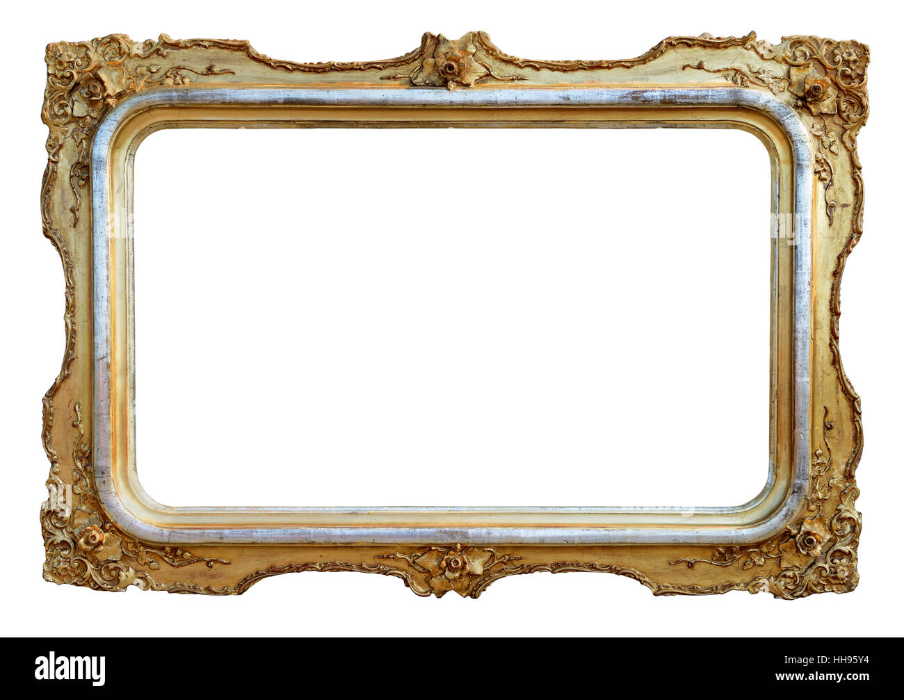 furniture, antique, empty, wooden, rectangle, frame, old, framework ...