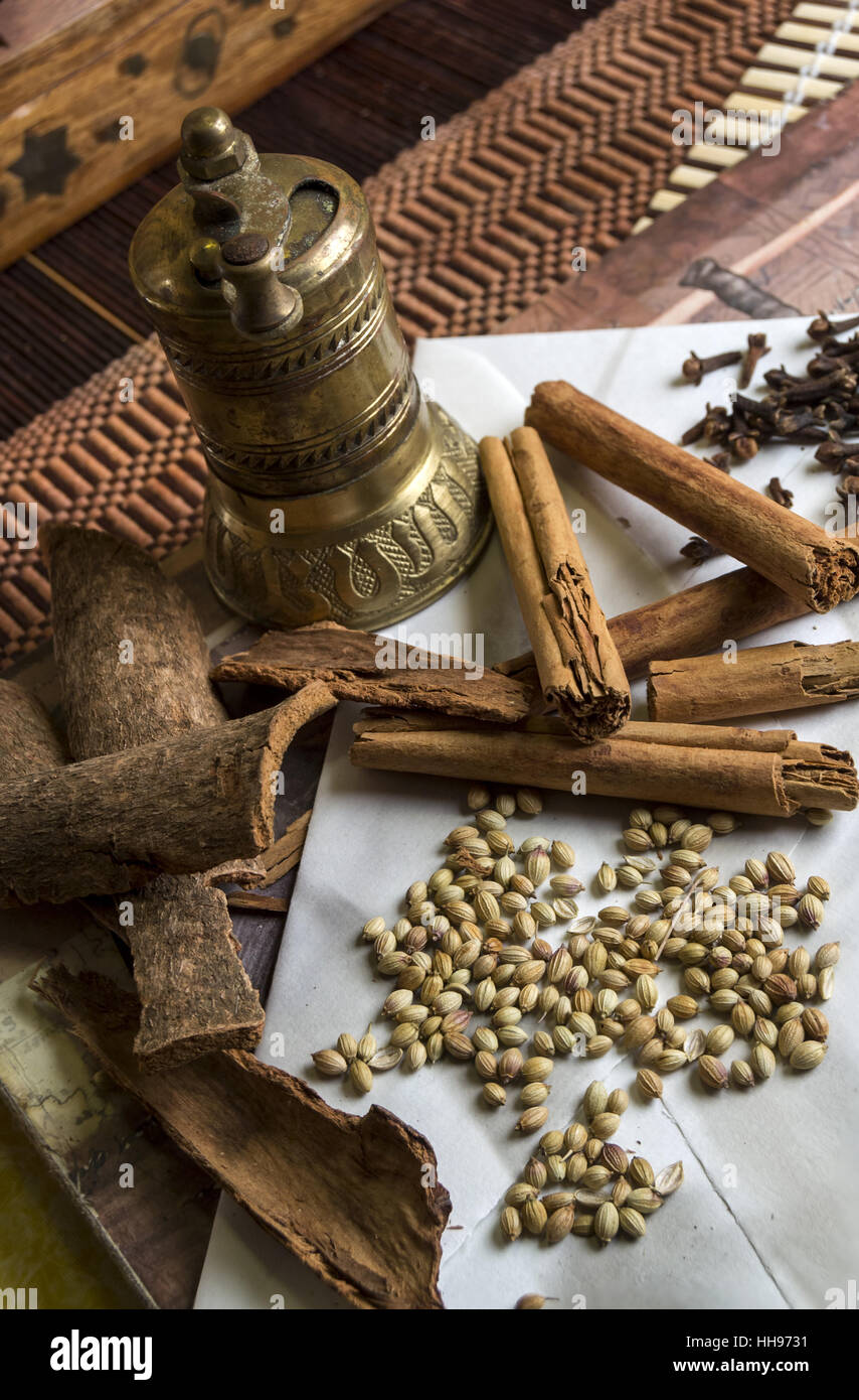 pepper, spice, flower, rose, plant, spicy, wooden, cinamon, cinnamon ...