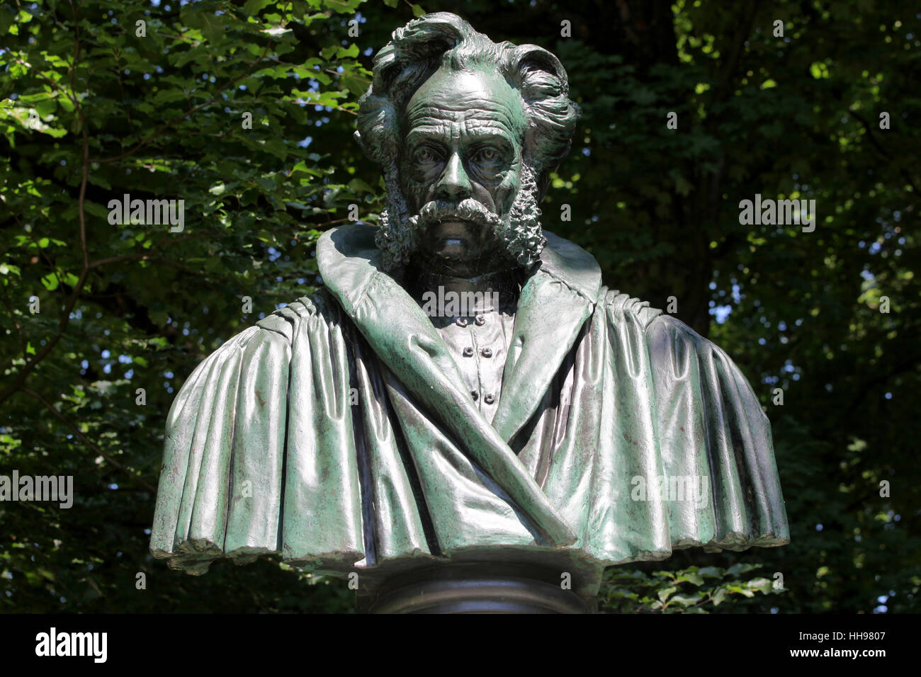 science, bavaria, metal, munich, bust, german federal republic, germany ...
