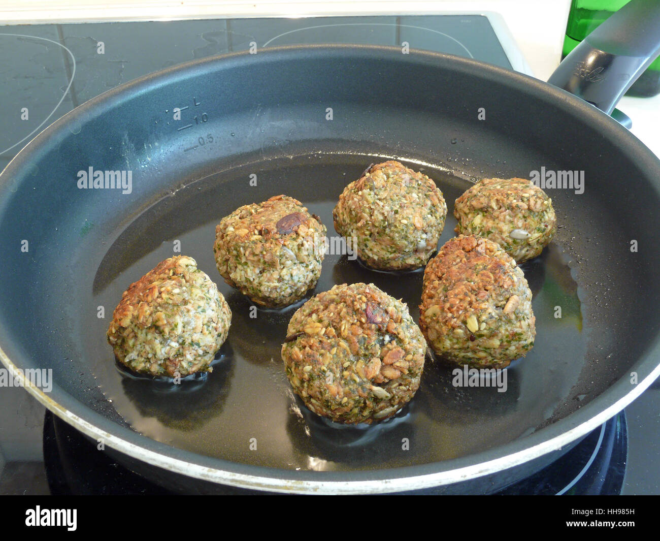 patties in the hot pan Stock Photo - Alamy