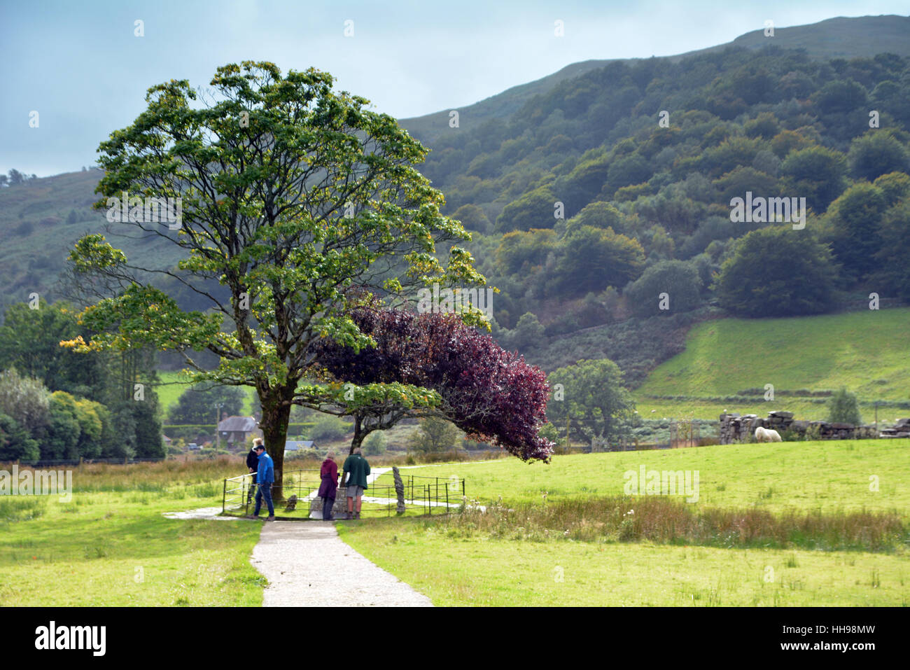 Legend of beddgelert hi-res stock photography and images - Alamy