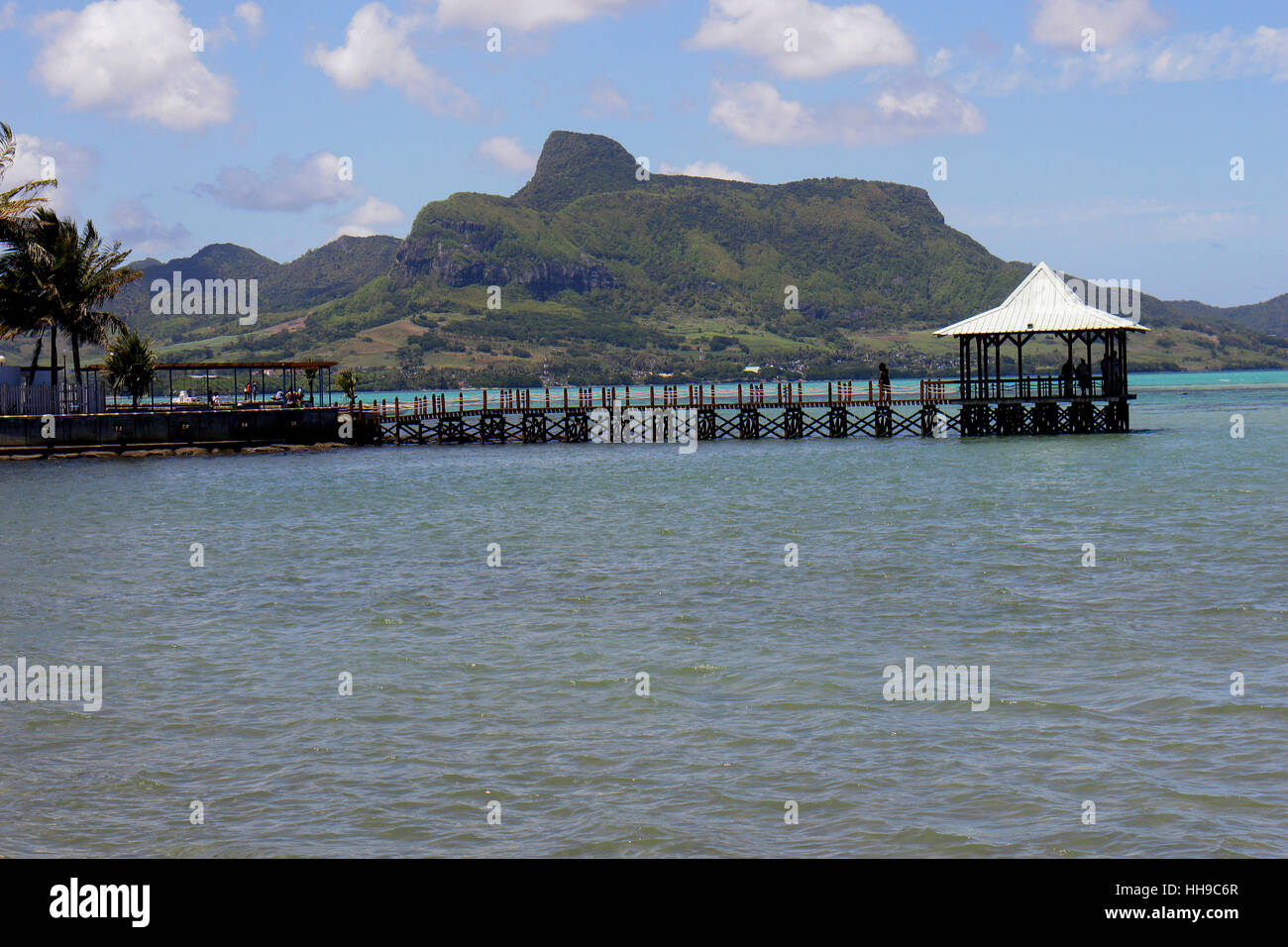 Mahebourg is considered to be the main village of hi-res stock ...