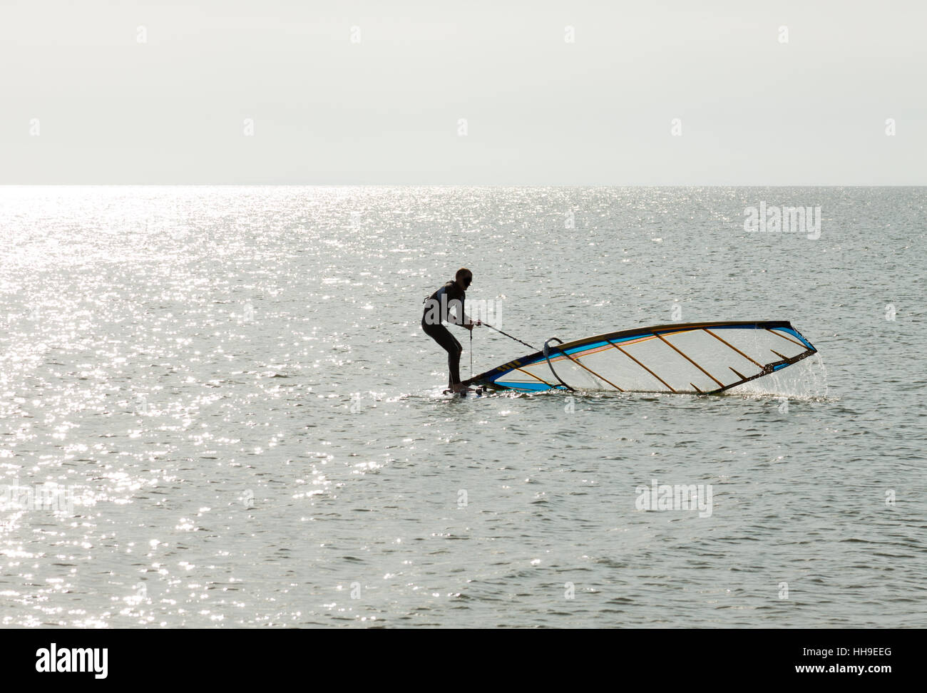 sail, training, surf, salt water, sea, ocean, water, nature, humans ...