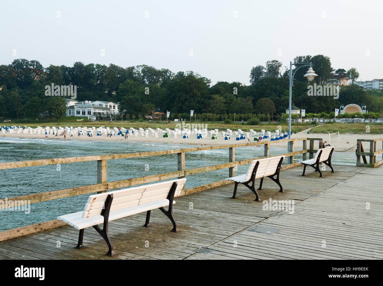 benches, water, baltic sea, salt water, sea, ocean, seat, bench ...