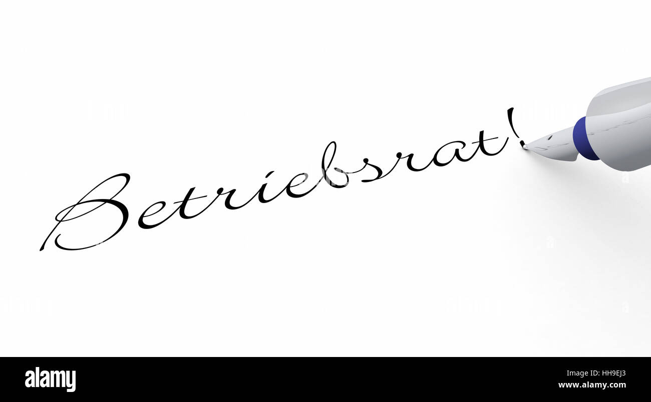 pen concept - works! Stock Photo - Alamy