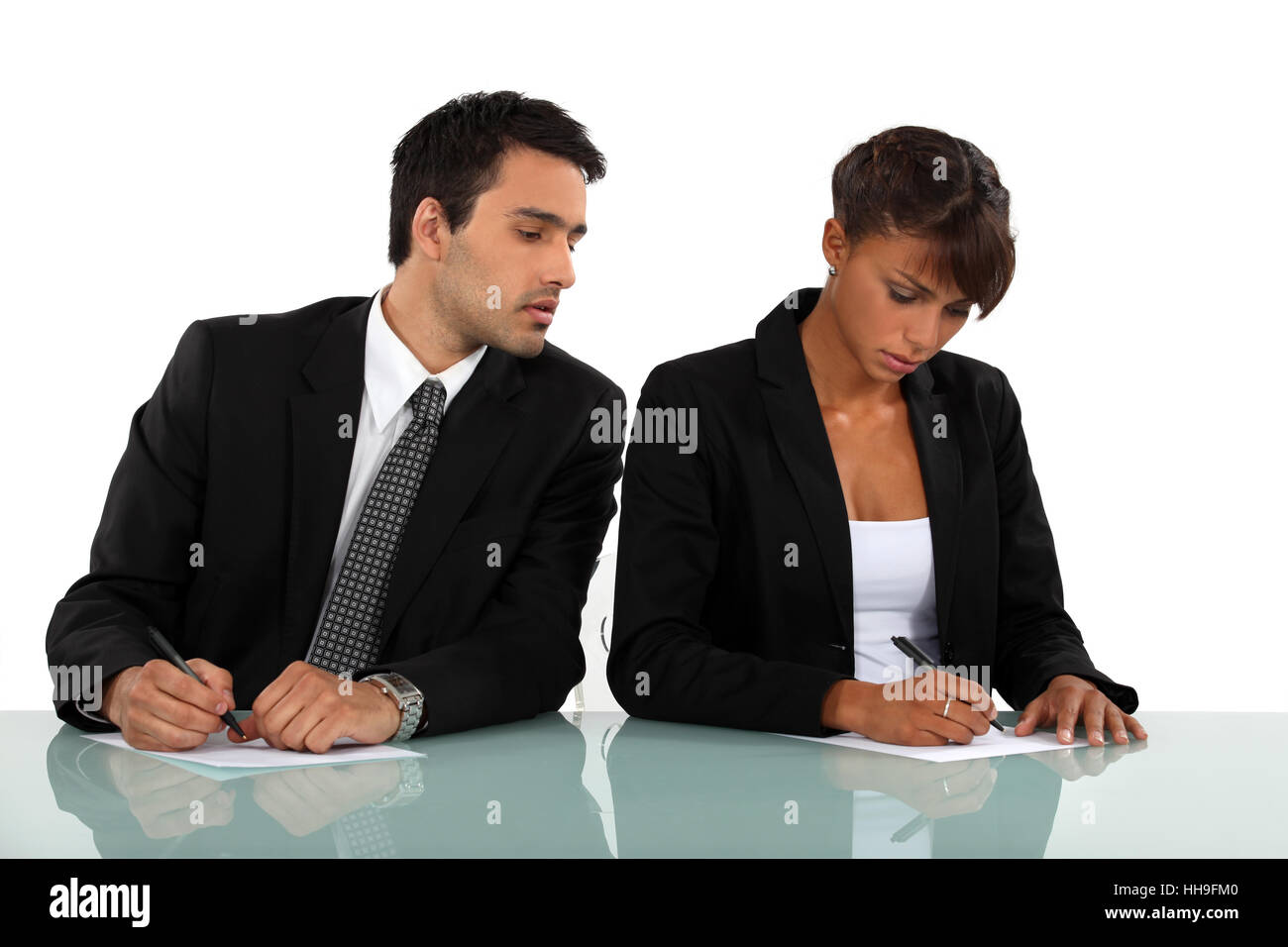 Office workers report director firm hi-res stock photography and images ...