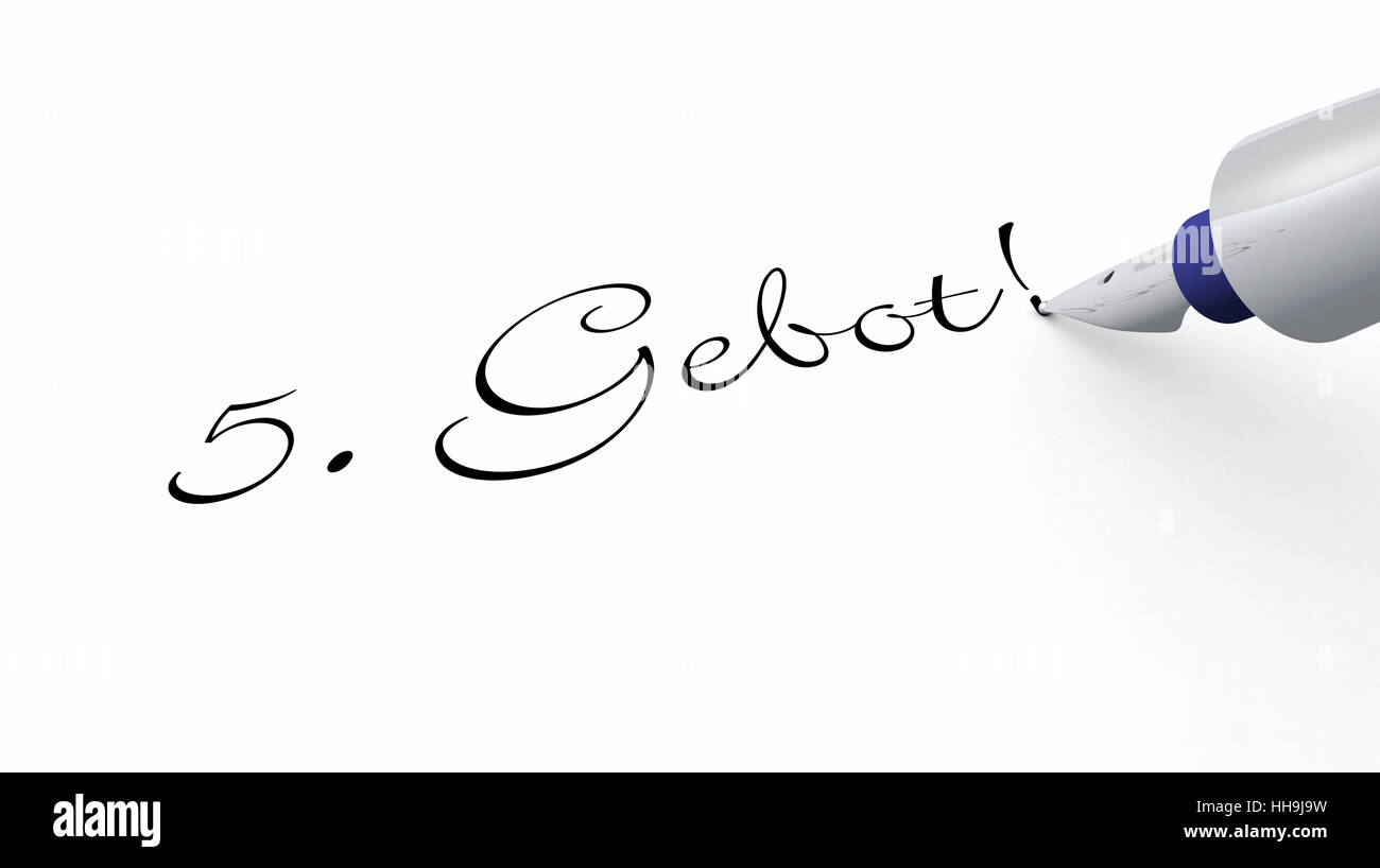 5. Gebot DIN/EN/ISO Standards Behr Labor (EN)