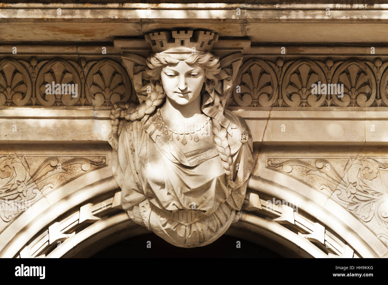 detail, church, monument, art, culture, statue, face, sculpture ...