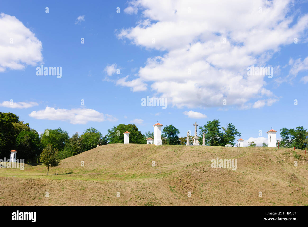 Skalica (Skalitz): calvary mountain, , , Slovakia Stock Photo - Alamy