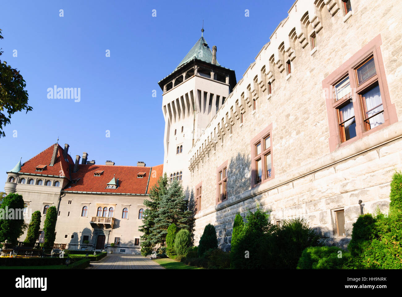 Smolenice (Smolenitz): Smolenice Castle, , , Slovakia Stock Photo - Alamy