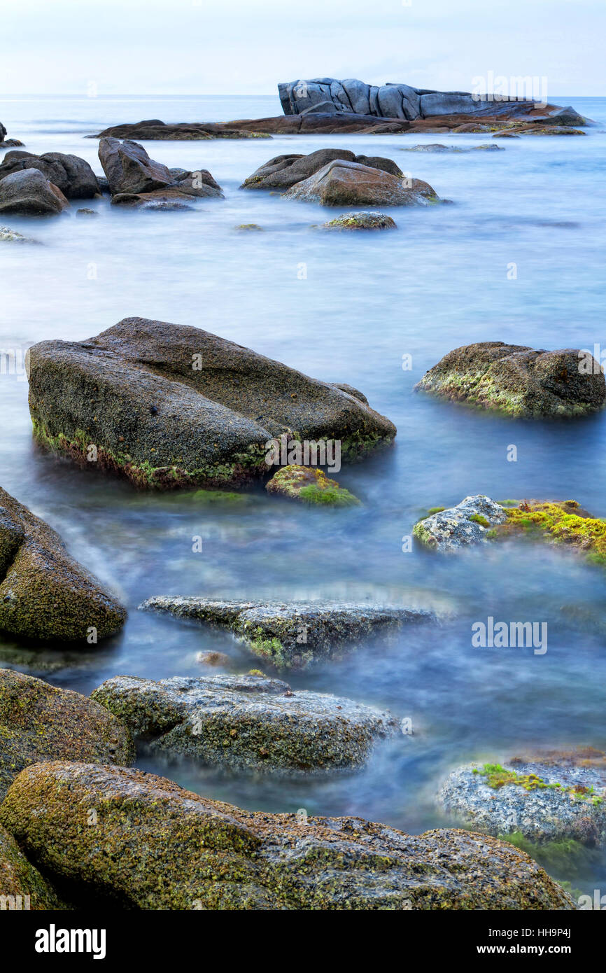 rock, outdoor, wave, morning, landscape, scenery, countryside, nature ...