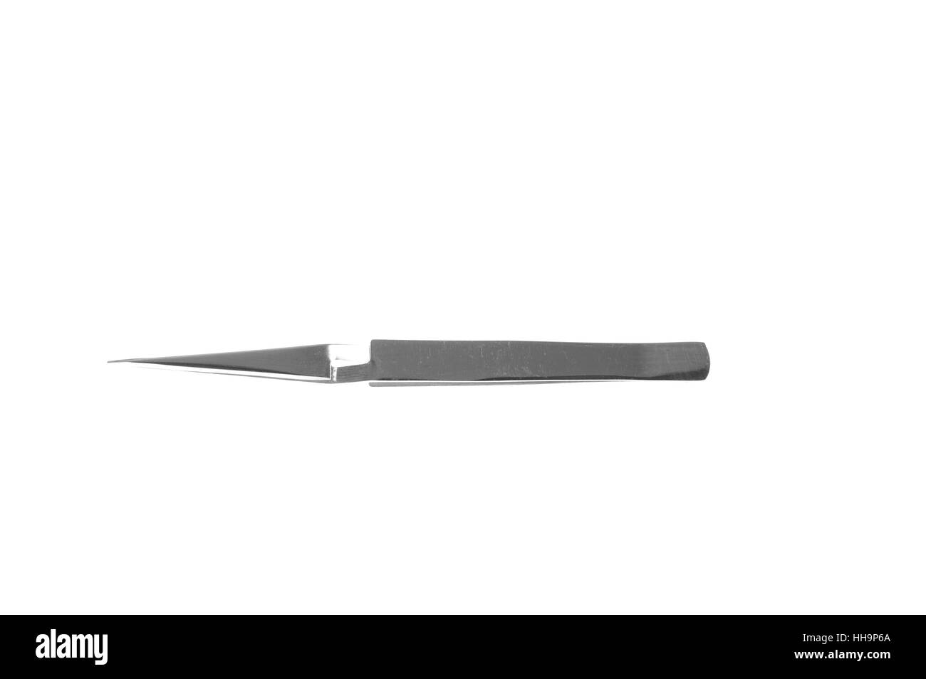 Technical tweezers with pointed tip, isolated on white Stock Photo - Alamy