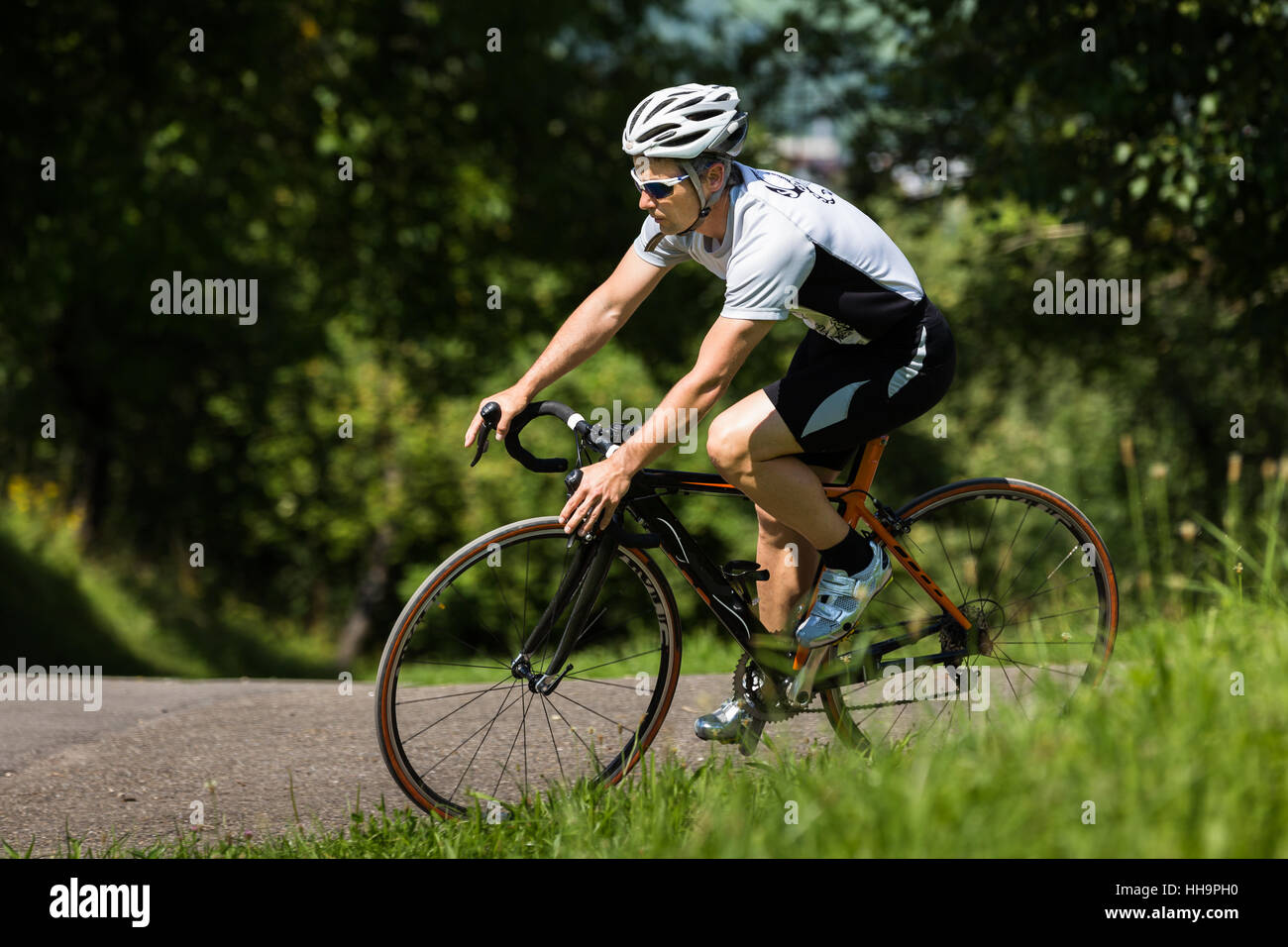 sport, sports, biker, active, perseverance, contest, cycling, man ...