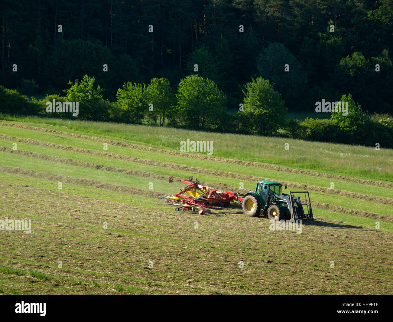 dry, dried up, barren, tractor, hay, silage, rake, straw, agricultural ...