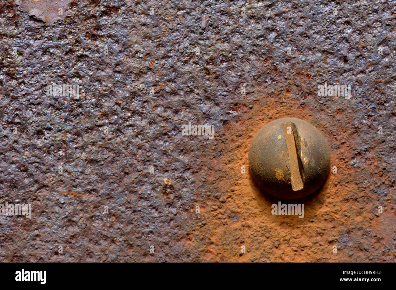 detail, vintage, screw, metal, rusty, rust, corrosion, backdrop ...
