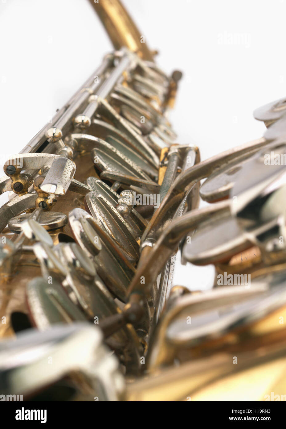 music, vintage, rust, patina, saxophone, old, measure, instrument ...