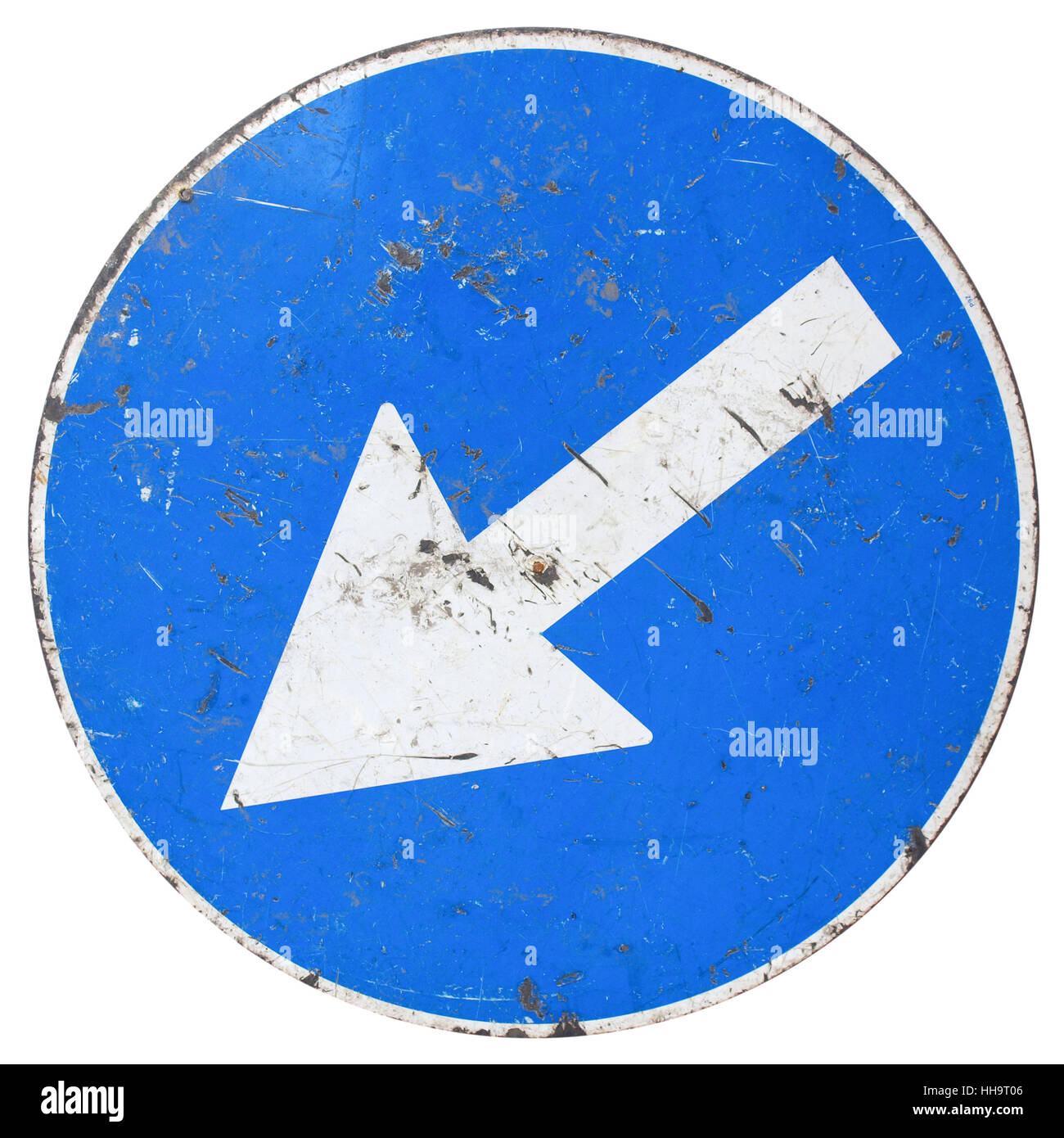 sign, signal, isolated, direction, driving, showing, arrow, road ...