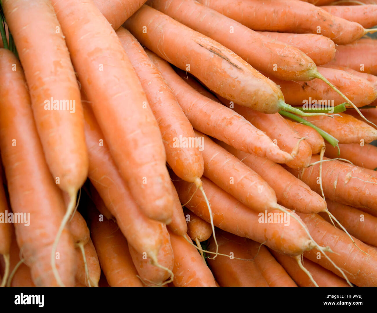 full frame background with lots of raw carrots Stock Photo - Alamy