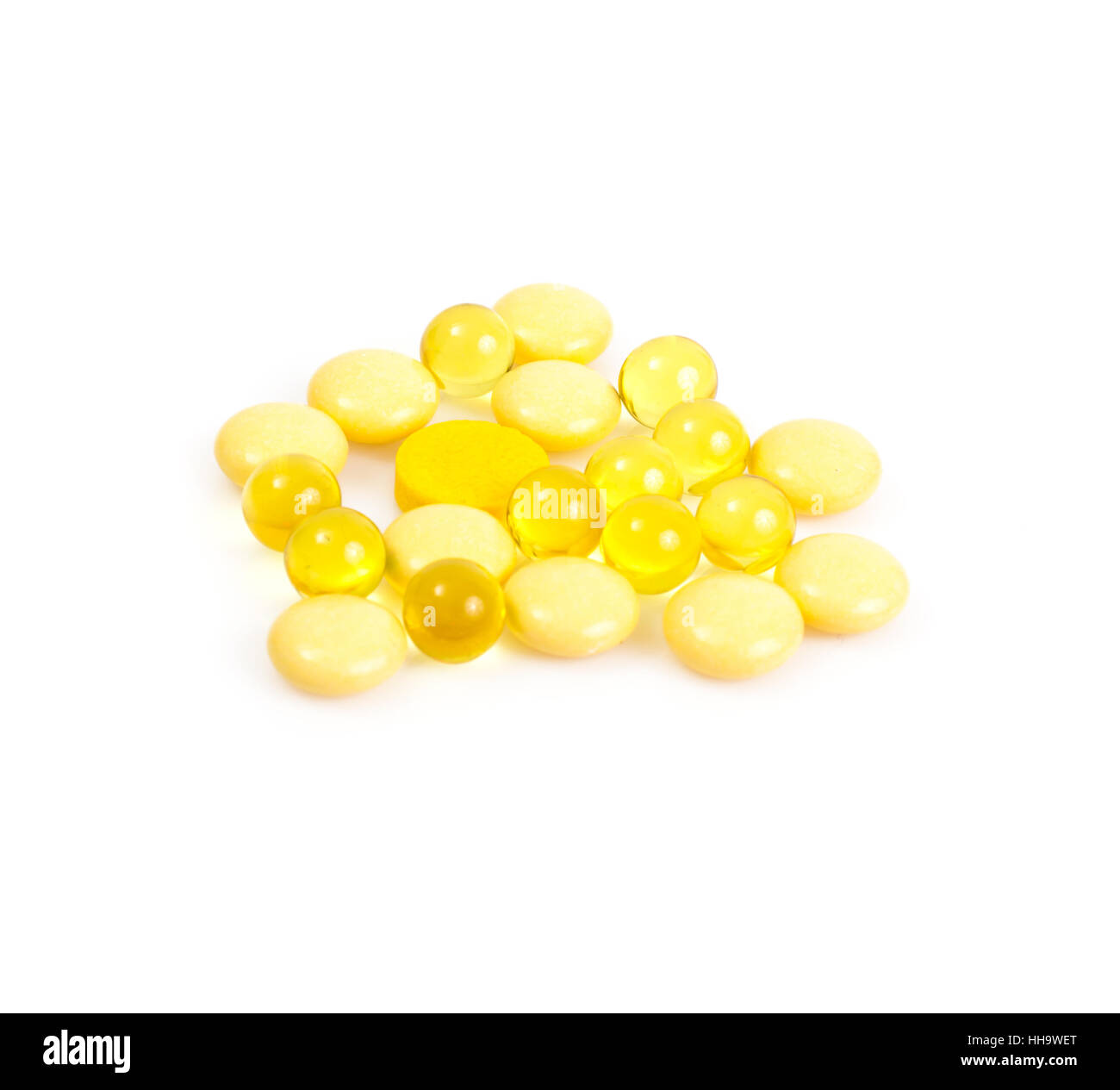 Pharmaceutical colorful pill, capsules, multivitamins, supplemen Stock ...