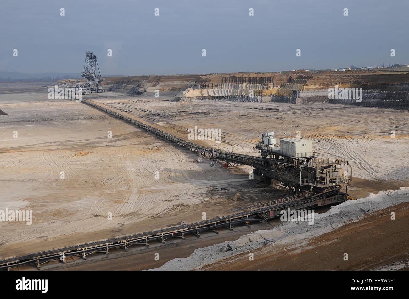 coal mining area Stock Photo - Alamy